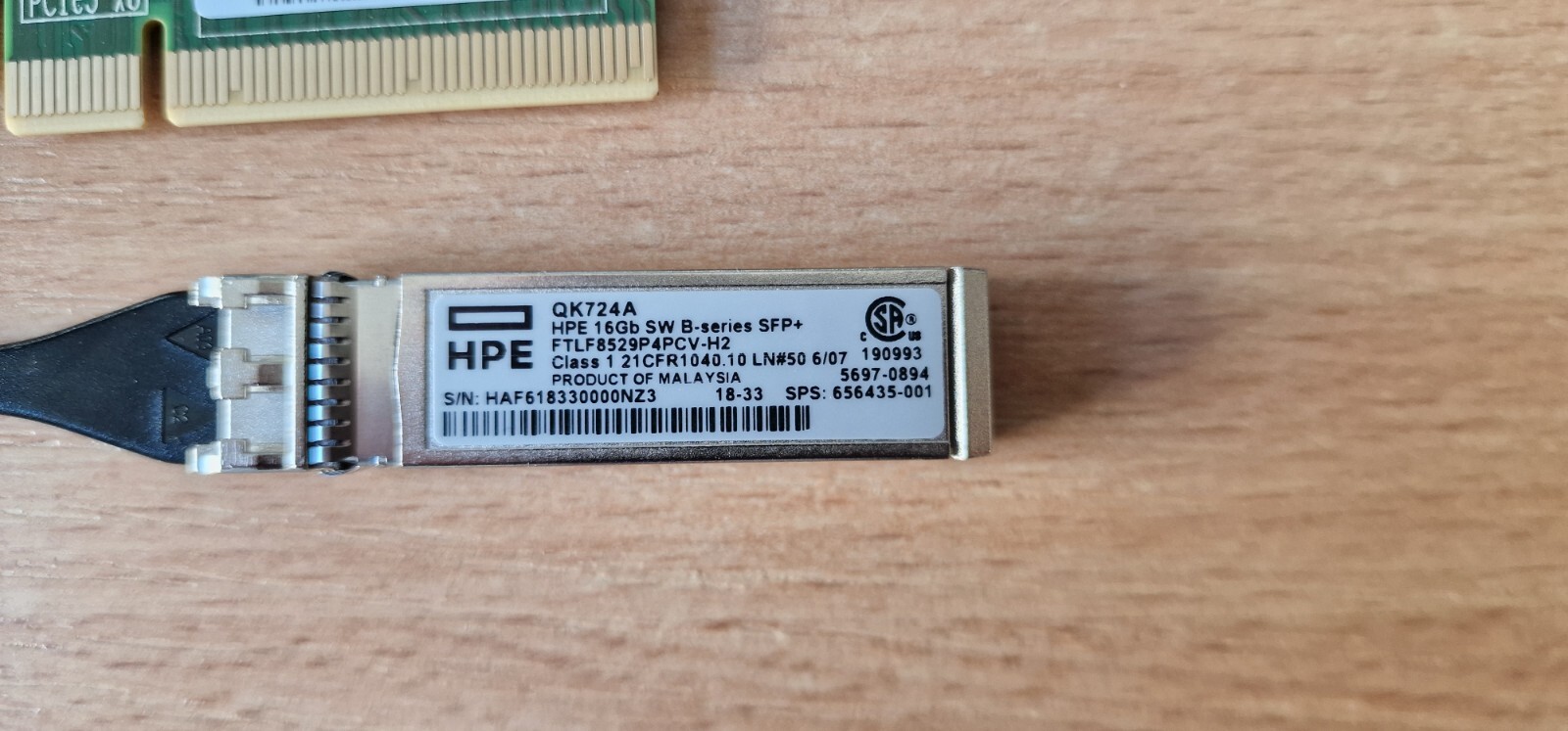 HPE SN1100Q Single Port 16Gb Fibre Channel Host Bus Adapter Low Profile ...