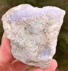 Blue Lace Agate Rough Raw Piece Harmony Calm Protection 29261E | eBay