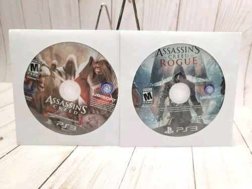 Assassins Creed Brotherhood & Rogue (Sony PlayStation 3) PS3 Lot Of 2 ...