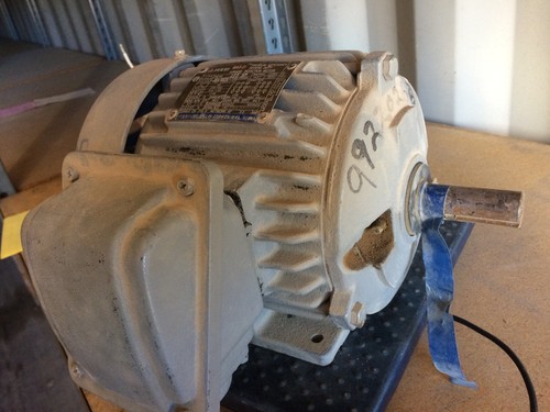 TECO Max E1 Nema Inverter Duty Motor 1/2 HP, 1745 RPM, 230/460V - 143T ...