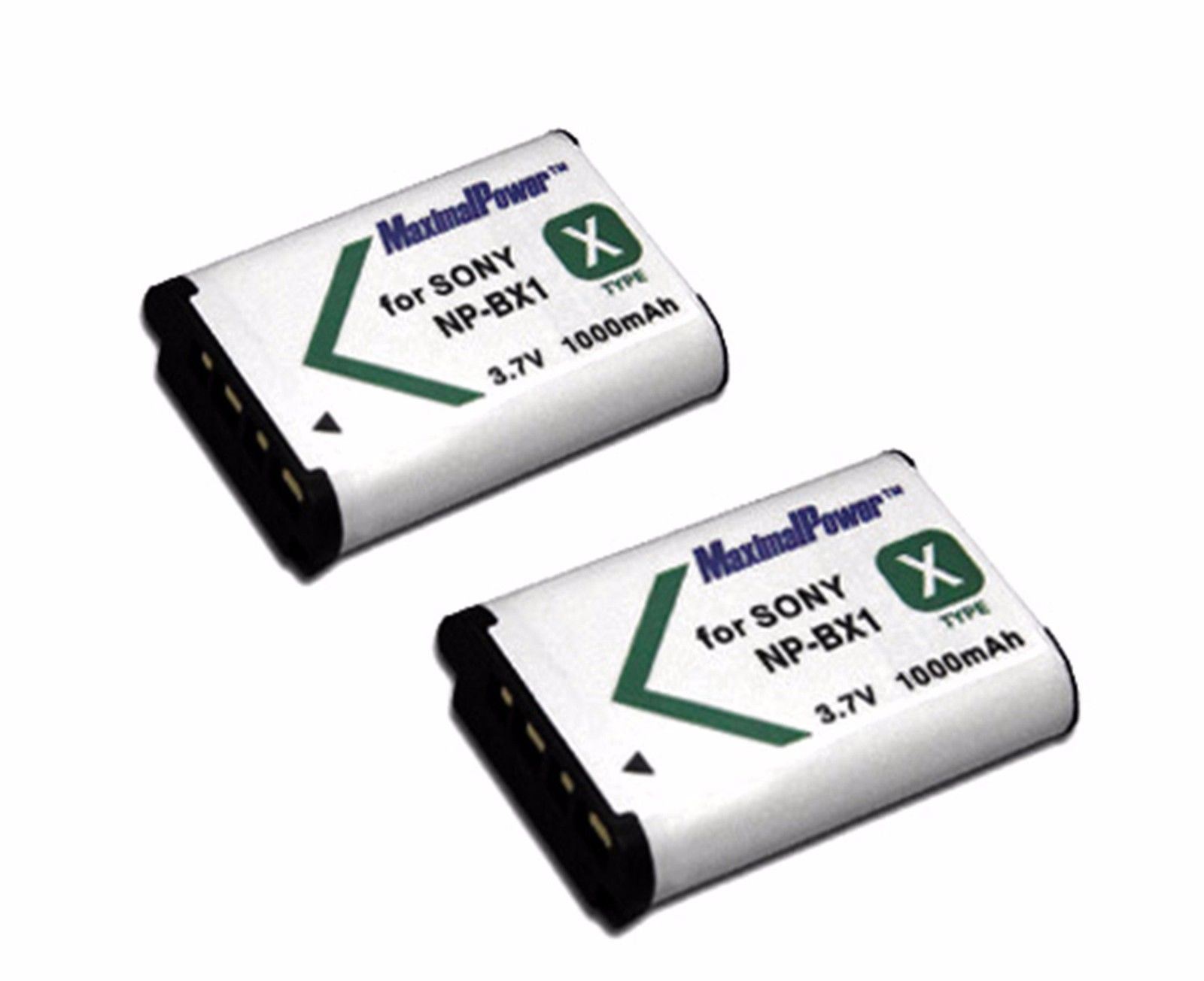 BATTERY x 2 for SONY NP-BX1 NPBX1 CyberShot DSC-RX100 XTYPE Camera TWO ...
