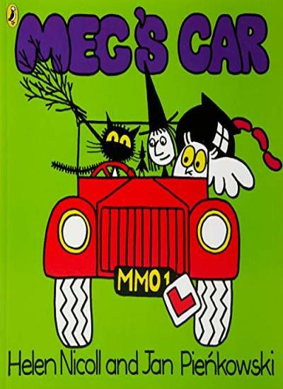 Meg's Car (Meg and Mog) By Helen Nicoll, Jan Pienkowski | eBay