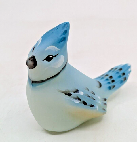 A) Fenton Art Glass Blue Bird Blue Jay | eBay