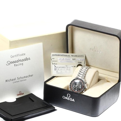 OMEGA 3518.50 Speedmaster Racing World Champion 2000 Automatic Men #C599 | eBay