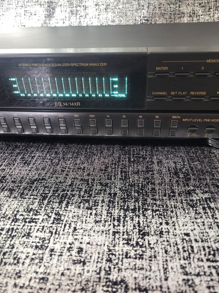 Vintage BSR Equalizer 14/14XR 14 Band Works Great | eBay