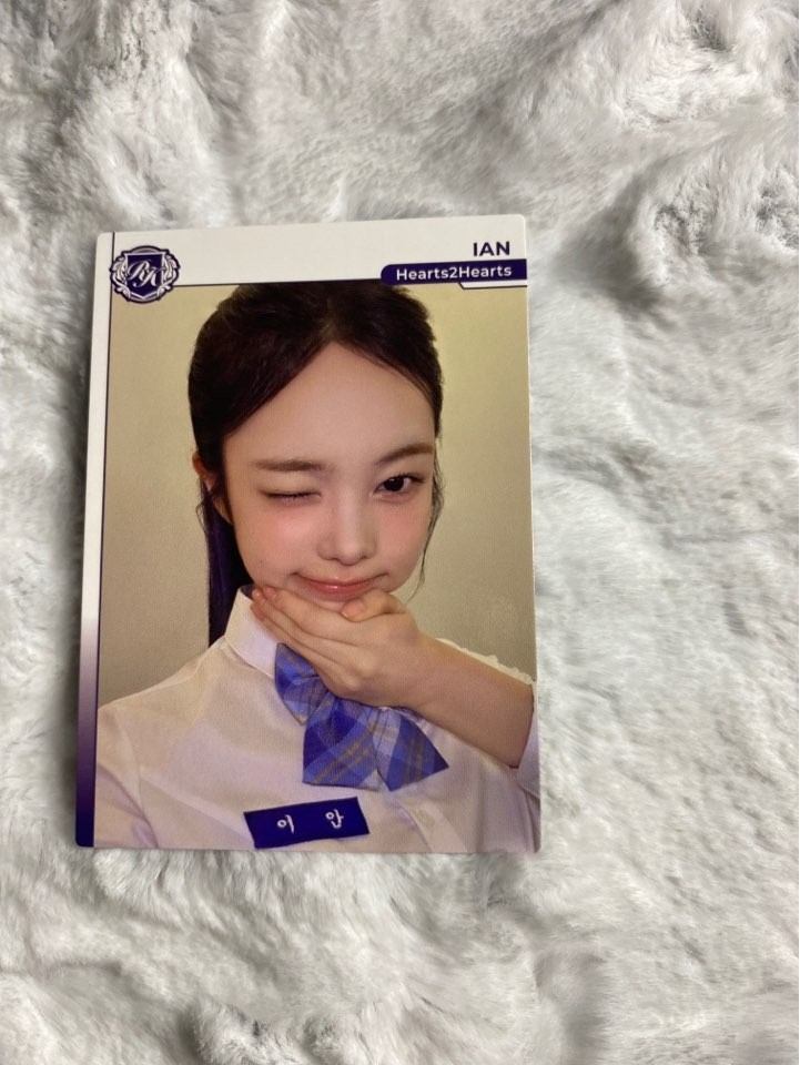 TELECA COLLECTION CARD 2025 K-POP ROOKIE PHOTOCARD hearts2hearts PHOTO ...