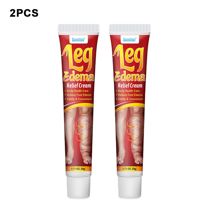 20G Leg Edema Relief Cream For Arm Foot Edema Swelling Pain Relief ...