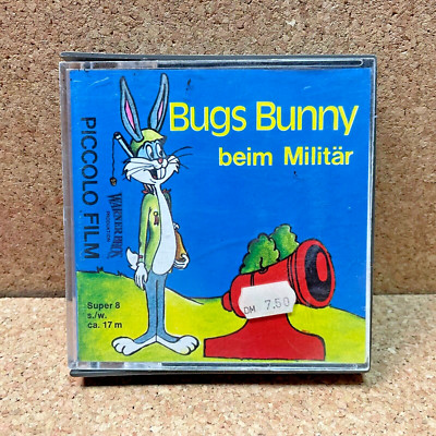 Looney Tunes - Bugs Bunny: Beim Militar / German 8mm Film / Piccolo | eBay