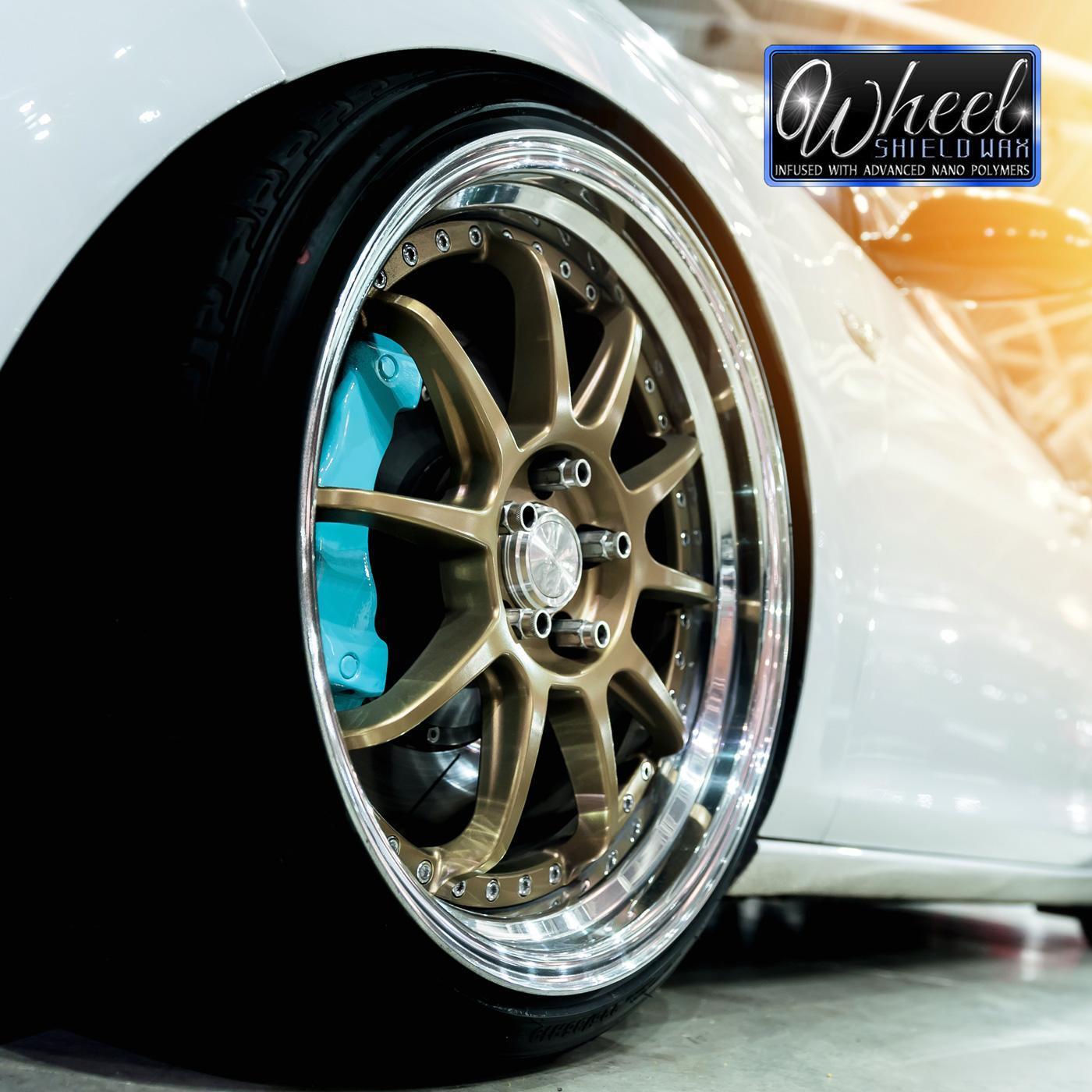 Wheel Shield Wax 30g Car Alloy Rim High Gloss Sealant Pure Definition ...