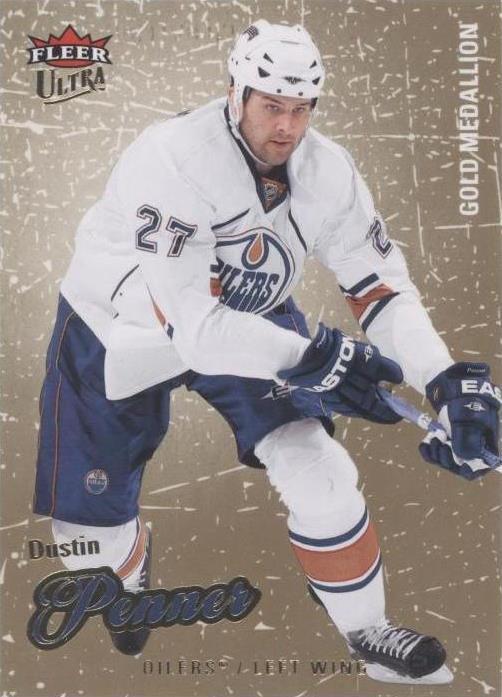 2008-09 Fleer Ultra - Dustin Penner #155 Gold Medallion for sale online ...