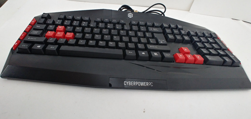 Cyberpower PC Gaming Keyboard Multimedia Gaming Wired USB Keyboard | eBay