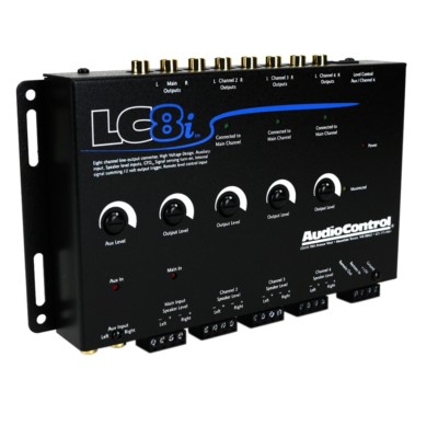 LC8i AUDIO CONTROL / 8 CH LINE OUT CONVERTER / SIGNAL PROCESSOR W/ACR-3 ...