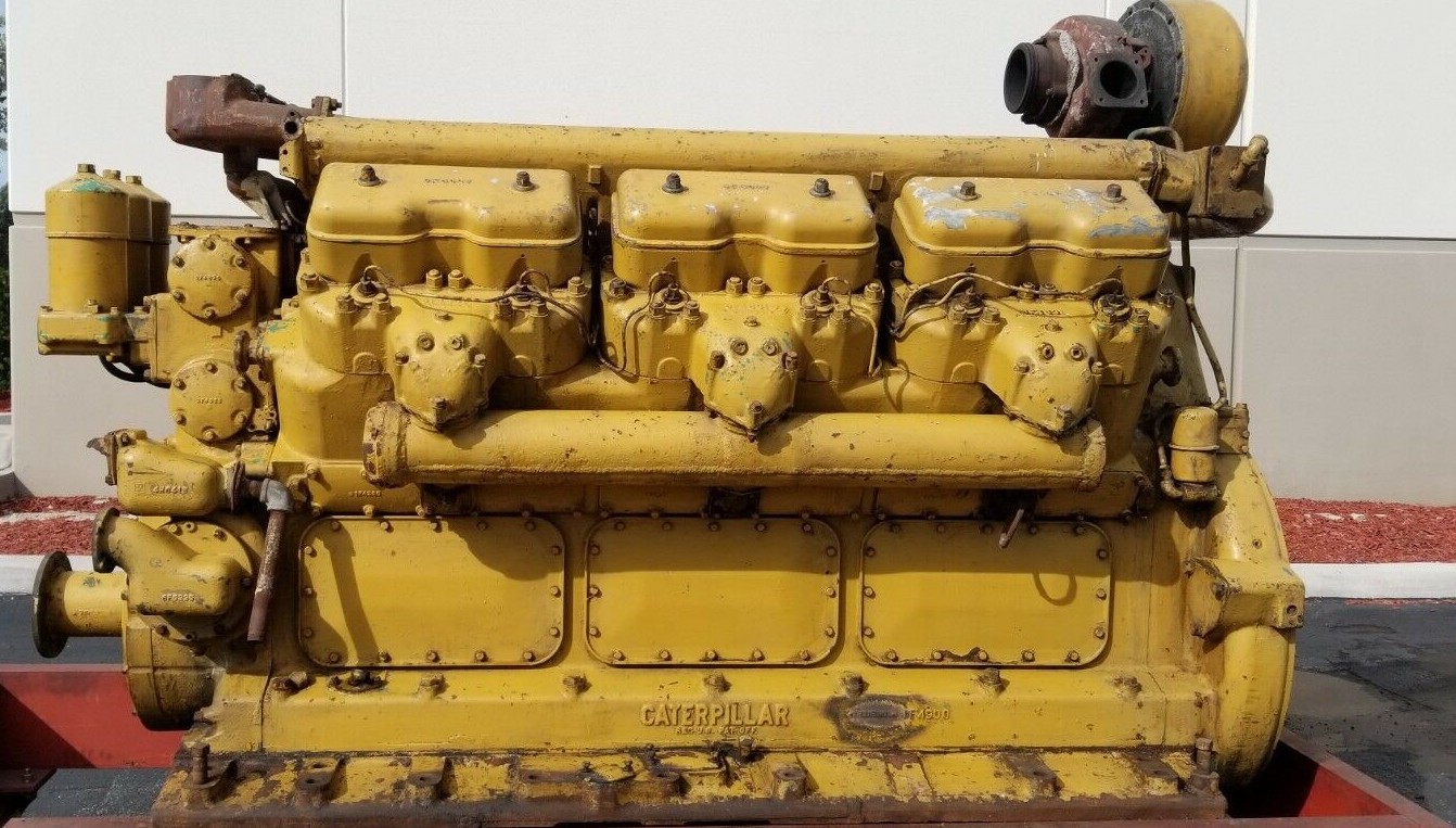 Caterpillar CAT D397, Marine Diesel Engine, 650 HP @ 1300 RPM | eBay