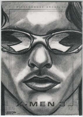 X-MEN 3 - THE LAST STAND - CYCLOPS SKETCH by SEAN PENCE | eBay