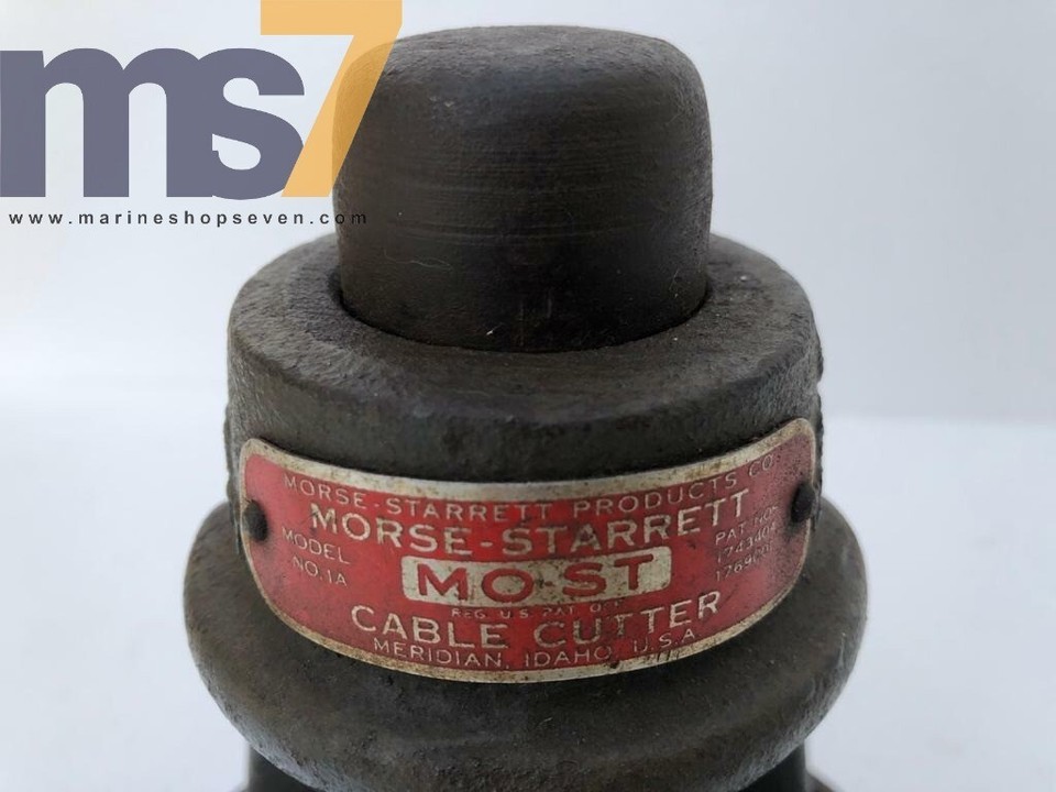 MORSE STARRETT MODEL 1A CABLE CUTTER | eBay