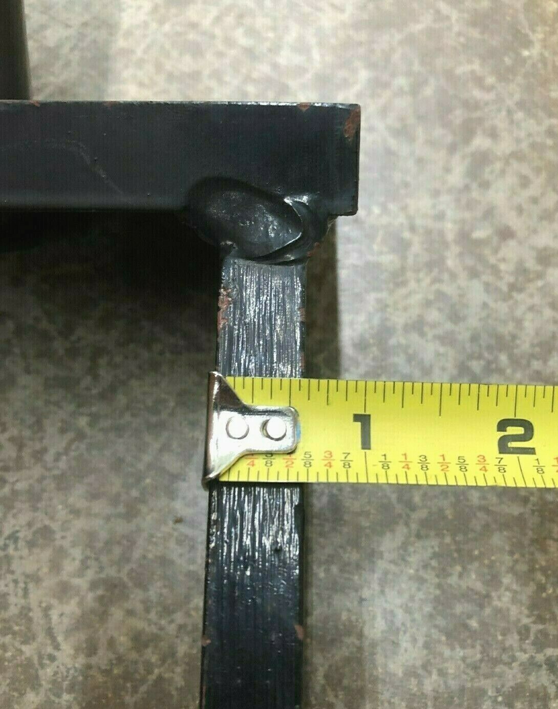 TAIL Wheel Fork For Rotary Cutter HEAVY DUTY 1.5" Yoke 3/4" Axle NEW c ...