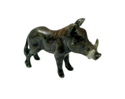 Hand-Painted Miniature Porcelain Warthog 27728 | eBay