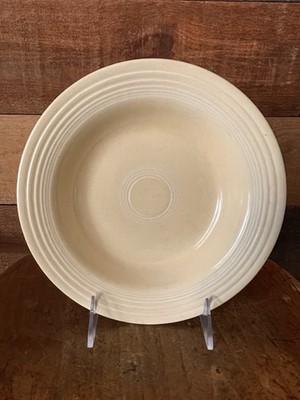 Vintage Fiestaware - 8.5" Rimmed Soup Bowl - Original ivory - HKO USA ...