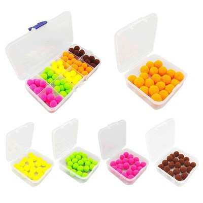 Fishing Tackle Fishing Bait Floats Ball Yellow/Orange/Green/Rose Red 20 ...