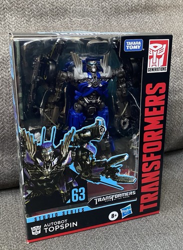 Transformers Studio Series 63 TOPSPIN Deluxe Class Action Figure NEW | eBay