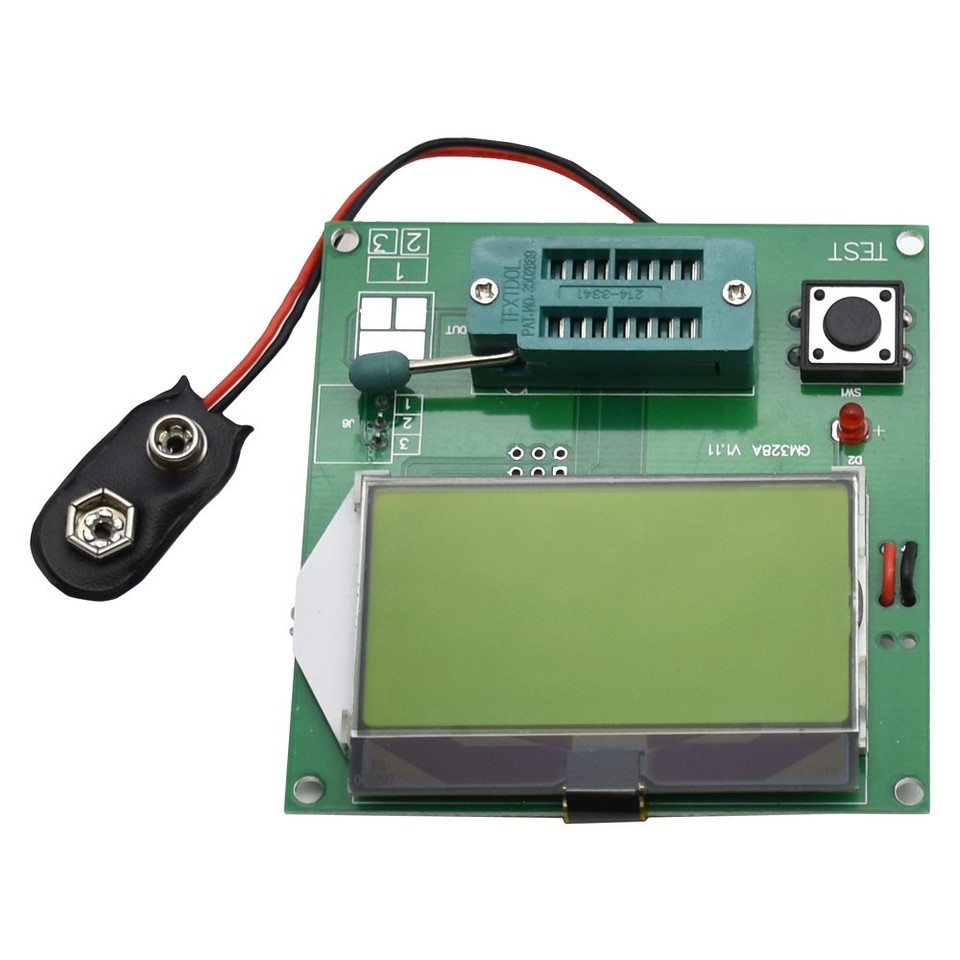GM328A Transistor LCD Tester LCR ESR Meter Frequency PWM Square Wave ...