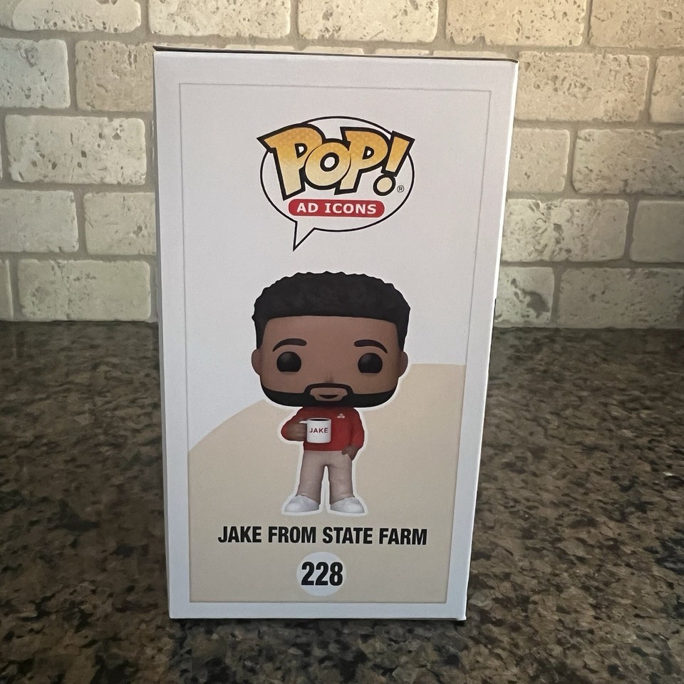 Funko Pop! Ad Icons Jake From State Farm 2025 Atlanta Hawks SGA 12/14 ...