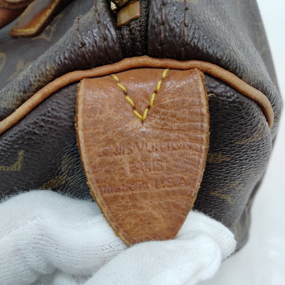 Louis Vuitton LV Hand Bag Speedy 35 Brown Monogram 2344710 | eBay