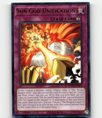 Yugioh Sun God Unification - Maze of Millennia | eBay