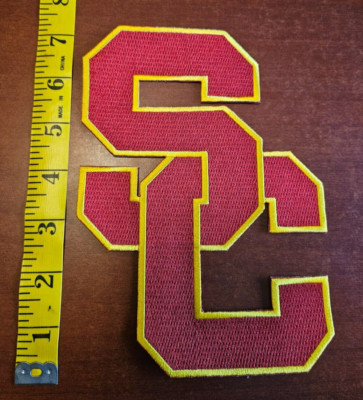 USC Trojans 7X5” Iron On Embroidered Patch FREE Shipping!! | eBay