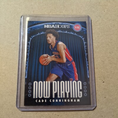2021-22 Panini NBA Hoops - Now Playing #1 Cade Cunningham (RC) | eBay