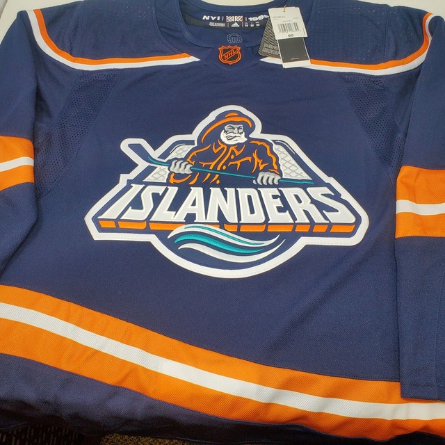 Mens Adidas New York Islanders Fisherman Reverse Retro Authentic Jersey ...