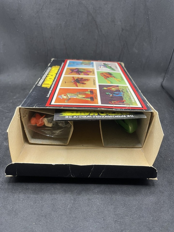 Super Rare SHARKOS MIB Micronauts Mego GIG 100% Complete & Unused ...