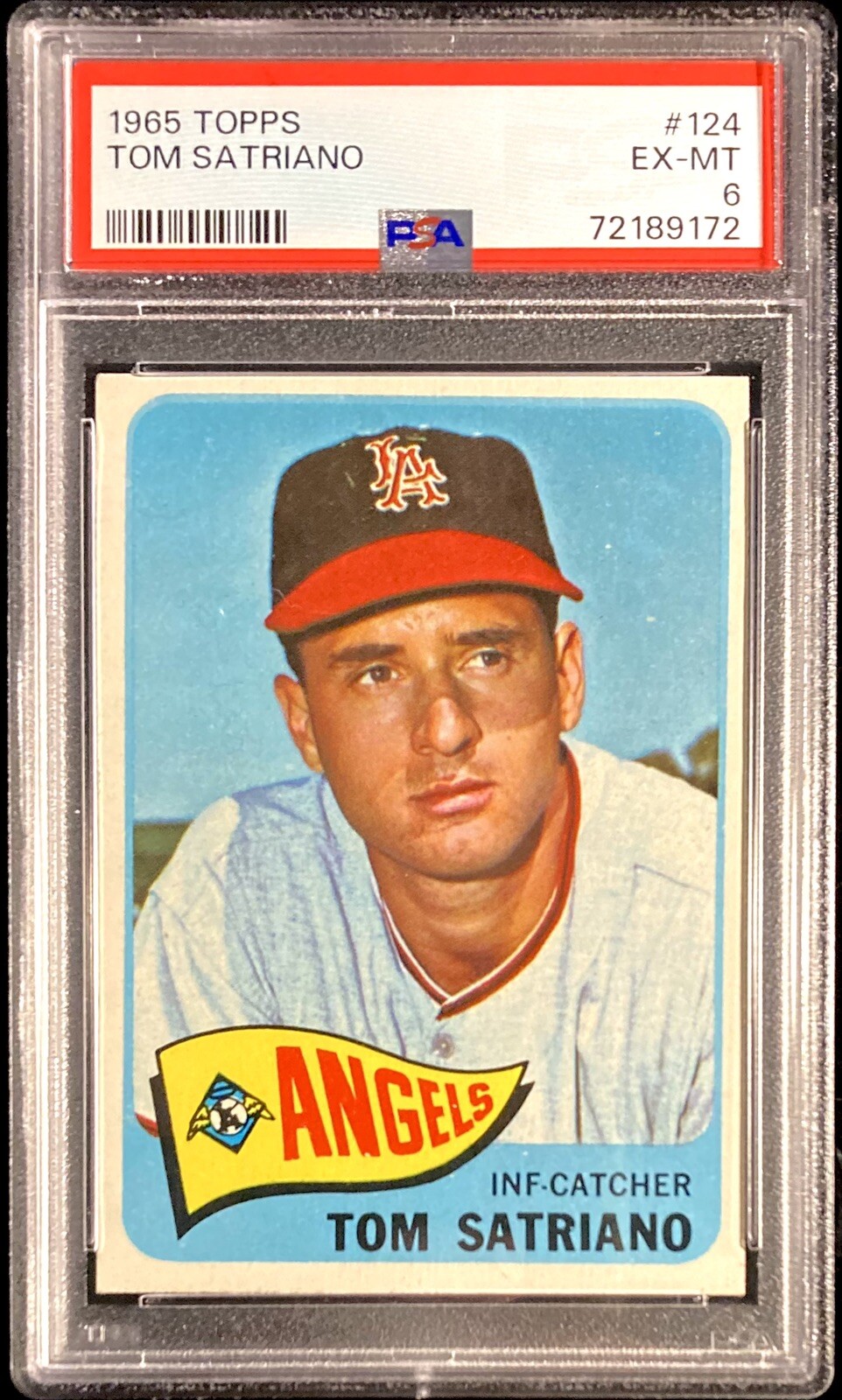 1965 Topps #124 Tom Satriano PSA 6 | eBay