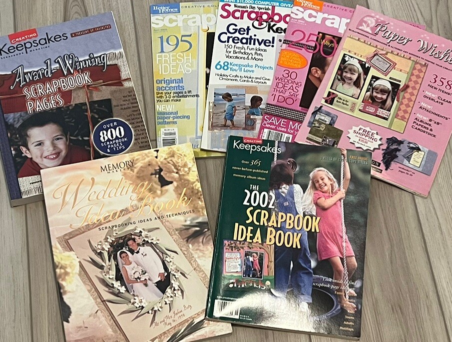 scrapbooking magazines Lot Of 7 | eBay