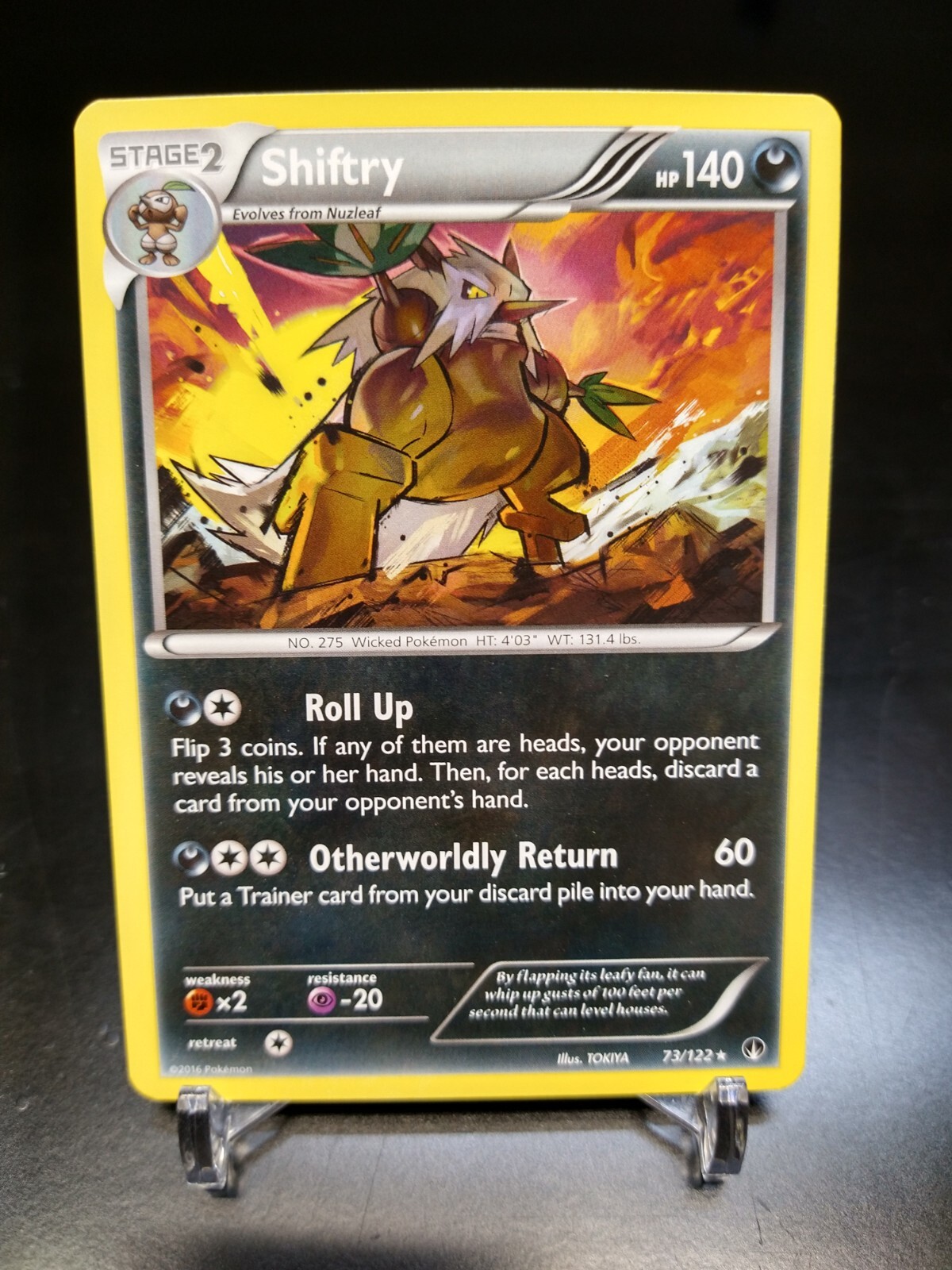 2016 Shiftry 73/122 Rare Pokemon TCG Card BREAKpoint NM | eBay