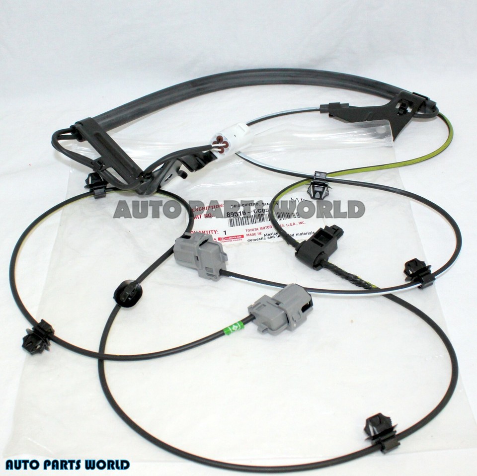 GENUINE TOYOTA 2007-2021 TUNDRA REAR ABS SKID CONTROL SENSOR WIRE 89516 ...