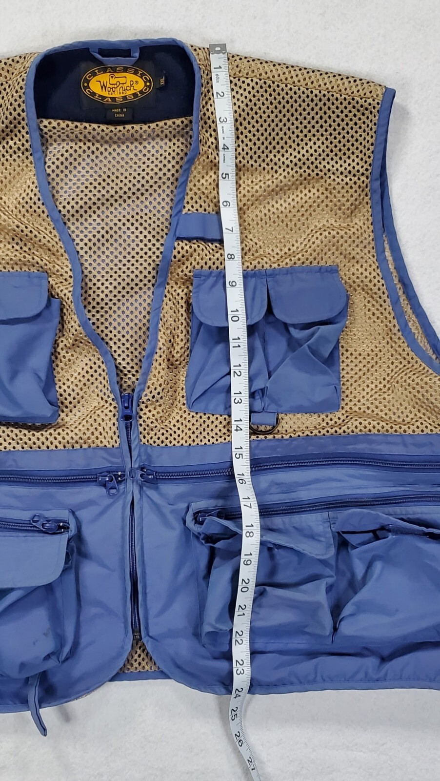 Woolrich Classics Men's Size XXL 2XL "Bright Blue" Fishing Vest Hunting ...