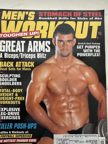 MEN'S WORKOUT magazine September 1999 (Vintage Out-Of-Print Rare) | eBay