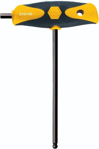 Wiha 33454 Soft Grip Ball End Hex T-Handle 8.0Mm | eBay