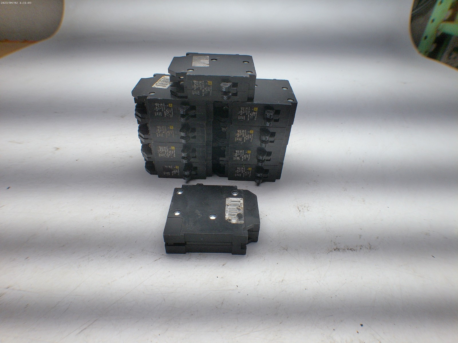 LOT OF 10 NEW SQUARE D HOMT2020 BREAKER TANDEM 1POLE 20AMP | eBay