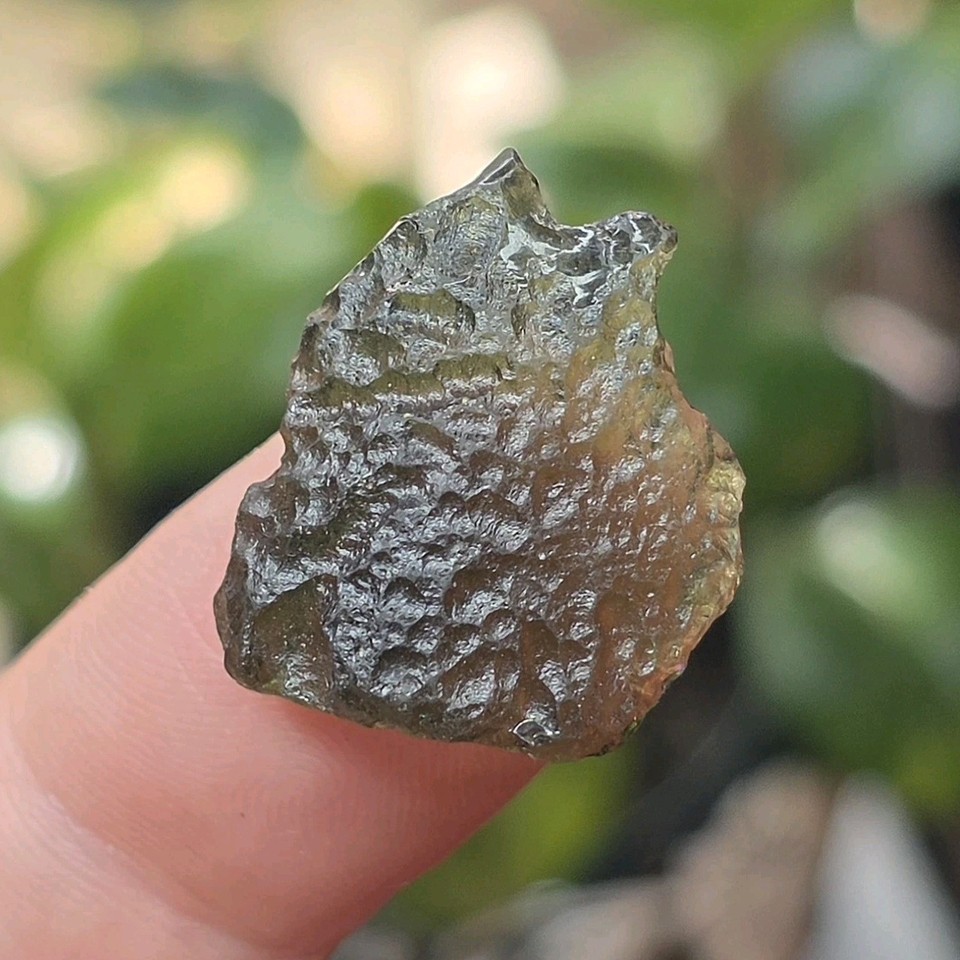 (2.9g) Moldavite Rough Raw Crystal Meteorite Czech Tektite | eBay