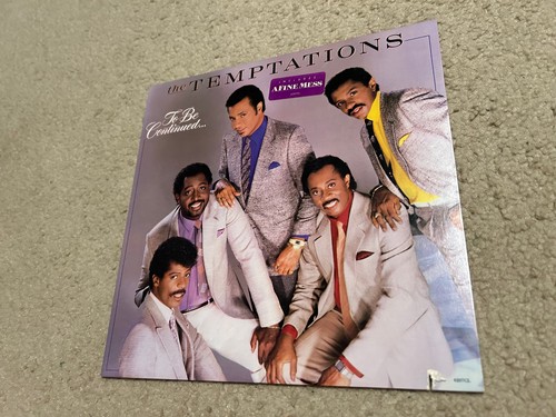 The Temptations ‎– To Be Continued... LP Vinyl 1986 record *PROMO ...