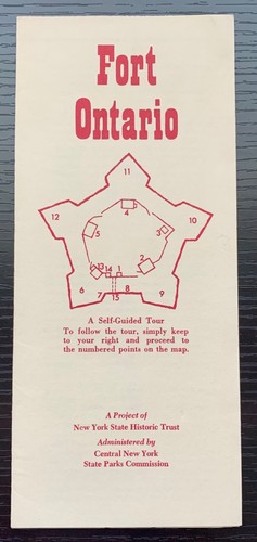 FORT ONTARIO STATE HISTORIC SITE OSWEGO NEWYORK SELF GUIDED TOUR ...