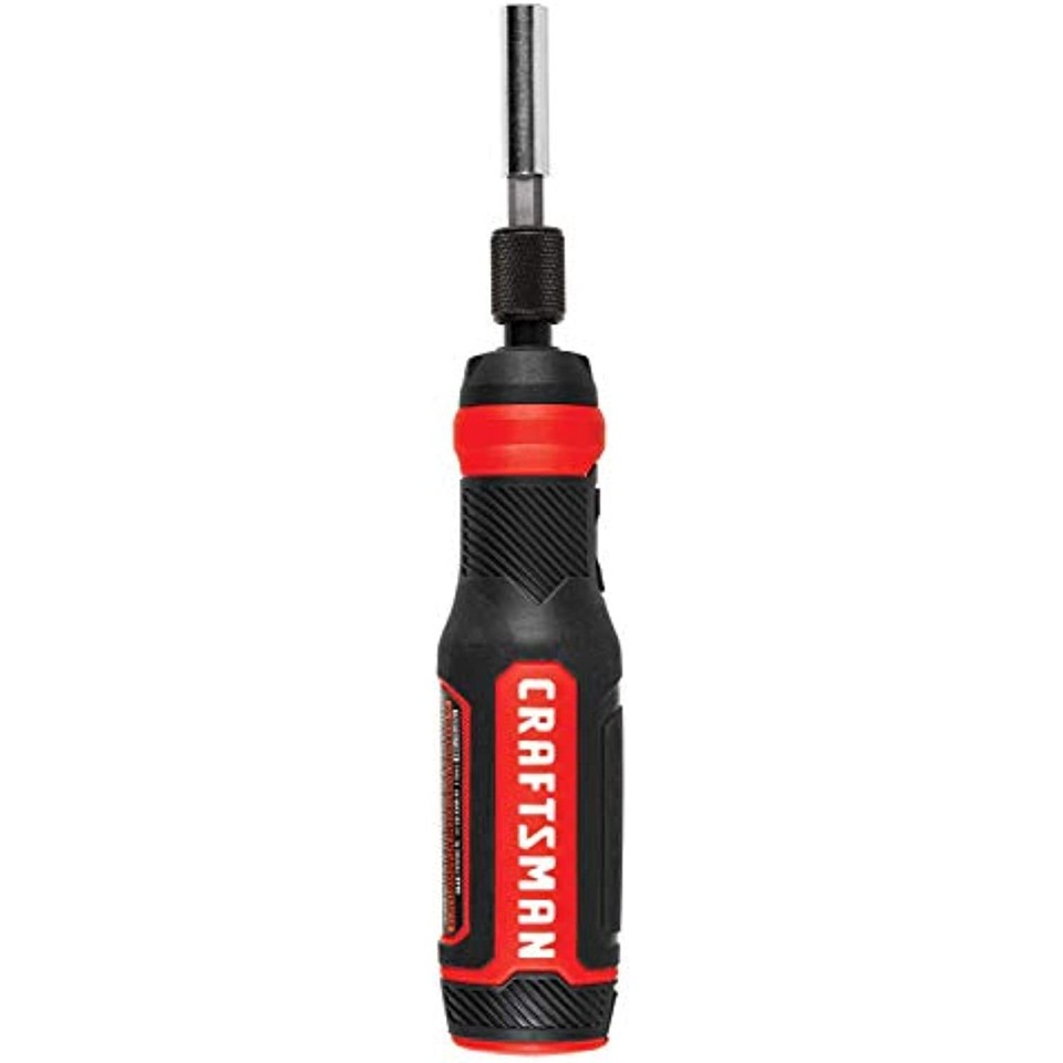 CRAFTSMAN Cordless Screwdriver, 4V, 8-Piece Set (CMHT66718B6 ...