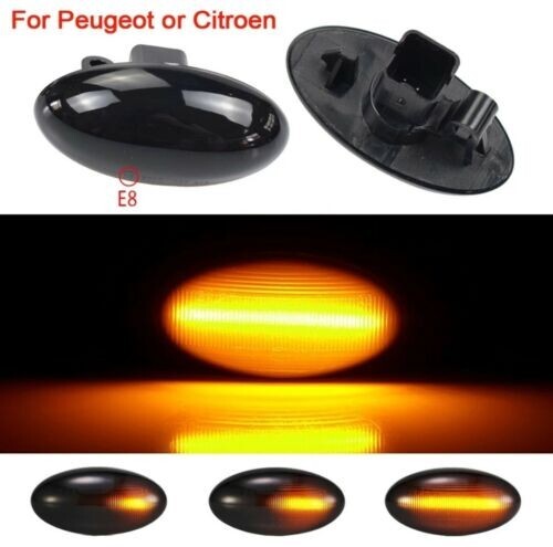 Clignotant Répétiteur Dynamique Latéral Peugeot 307 206 407 Citroën C1 ...