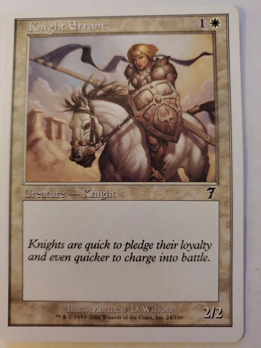 Magic The Gathering Knight Art