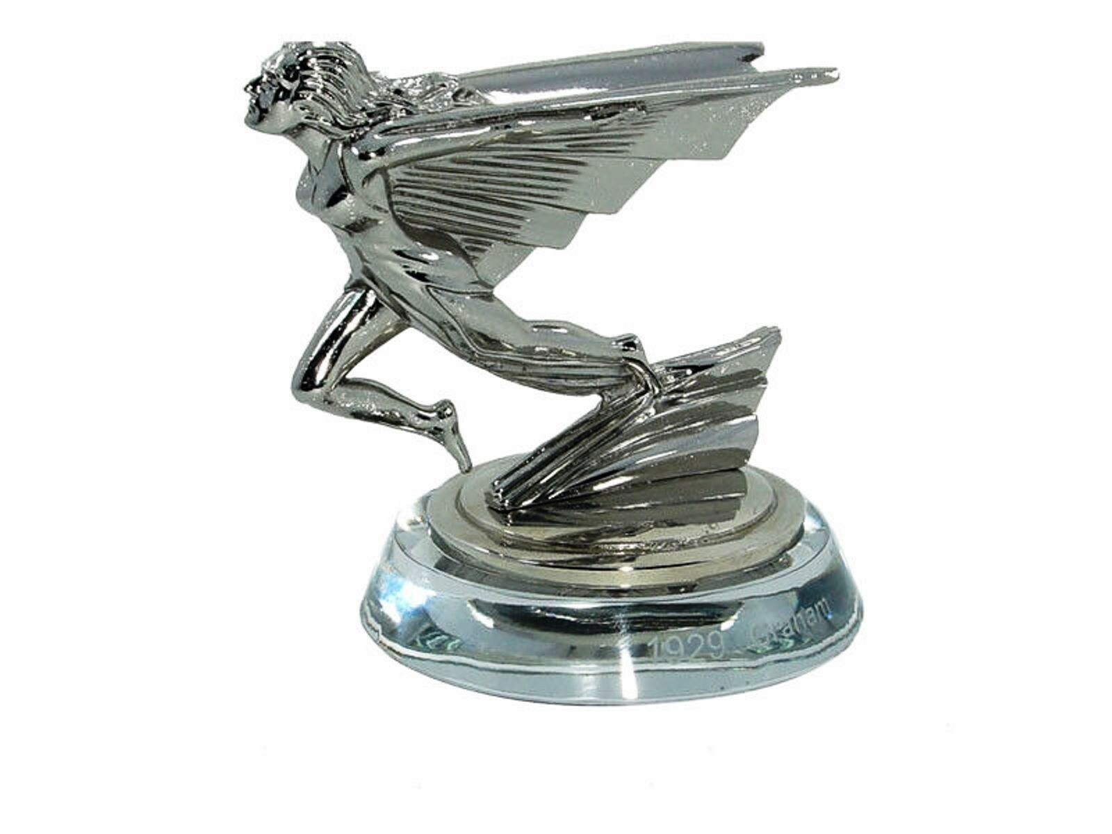 WOW EXTREMELY RARE Hood Ornament Emblem Cover Graham 1929 1:2 Signature ...