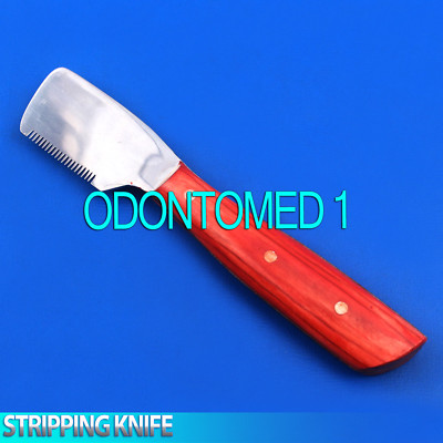 McClellan Style Hand FINE STRIPPING KNIFE Coat Stripper Carding KNIVES ...