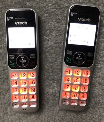 VTech CS5319-2: 2-Handset DECT 6.0 Expandable Cordless Phone with Call ...