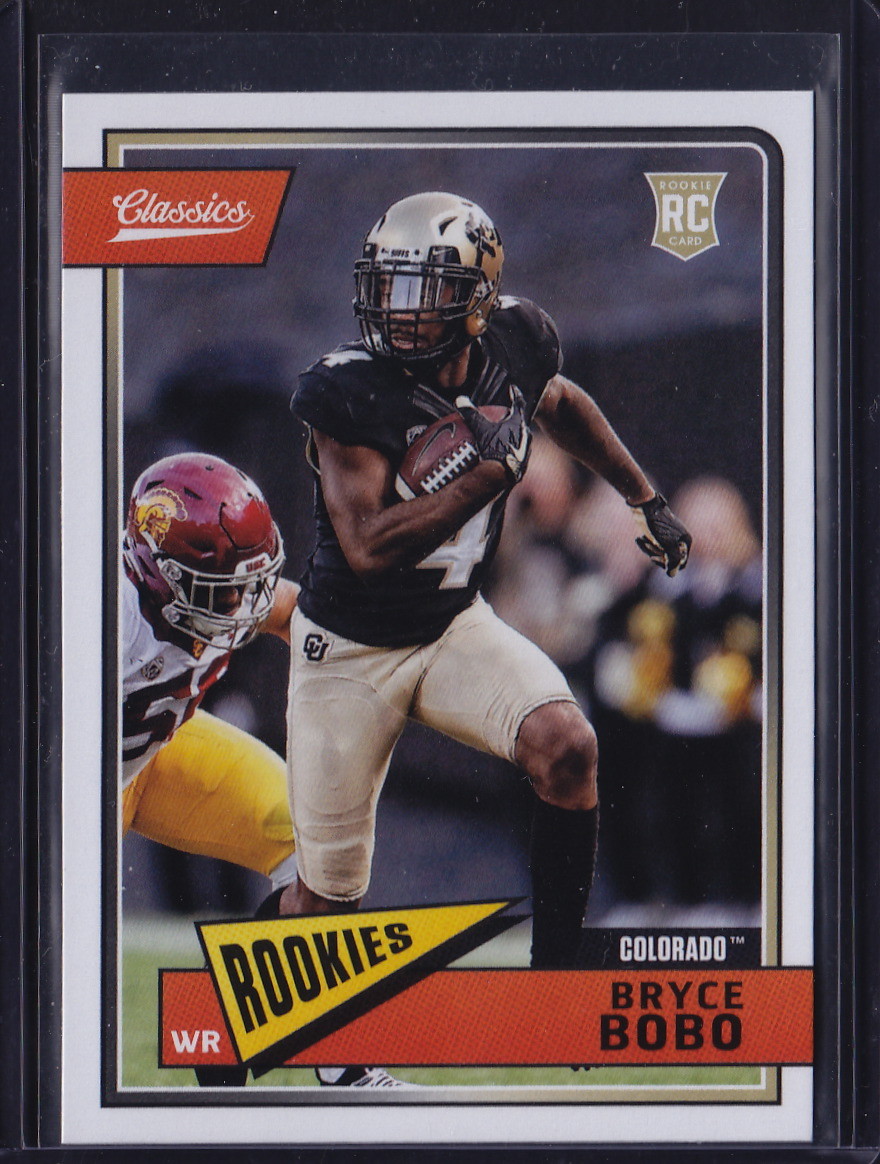 2018 PANINI CLASSICS RC BRYCE BOBO #299 COLORADO BUFFALOES BRONCOS | eBay
